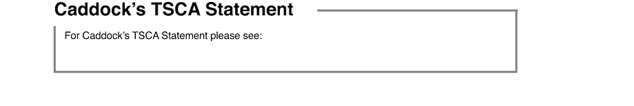 Caddock - Environmental Compliance / RoHS / REACH